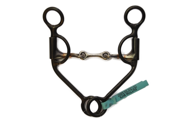 "Dutton Bits" Bit, Loomis Shank, doppelt gebrochen, glattes Mittelstück ...